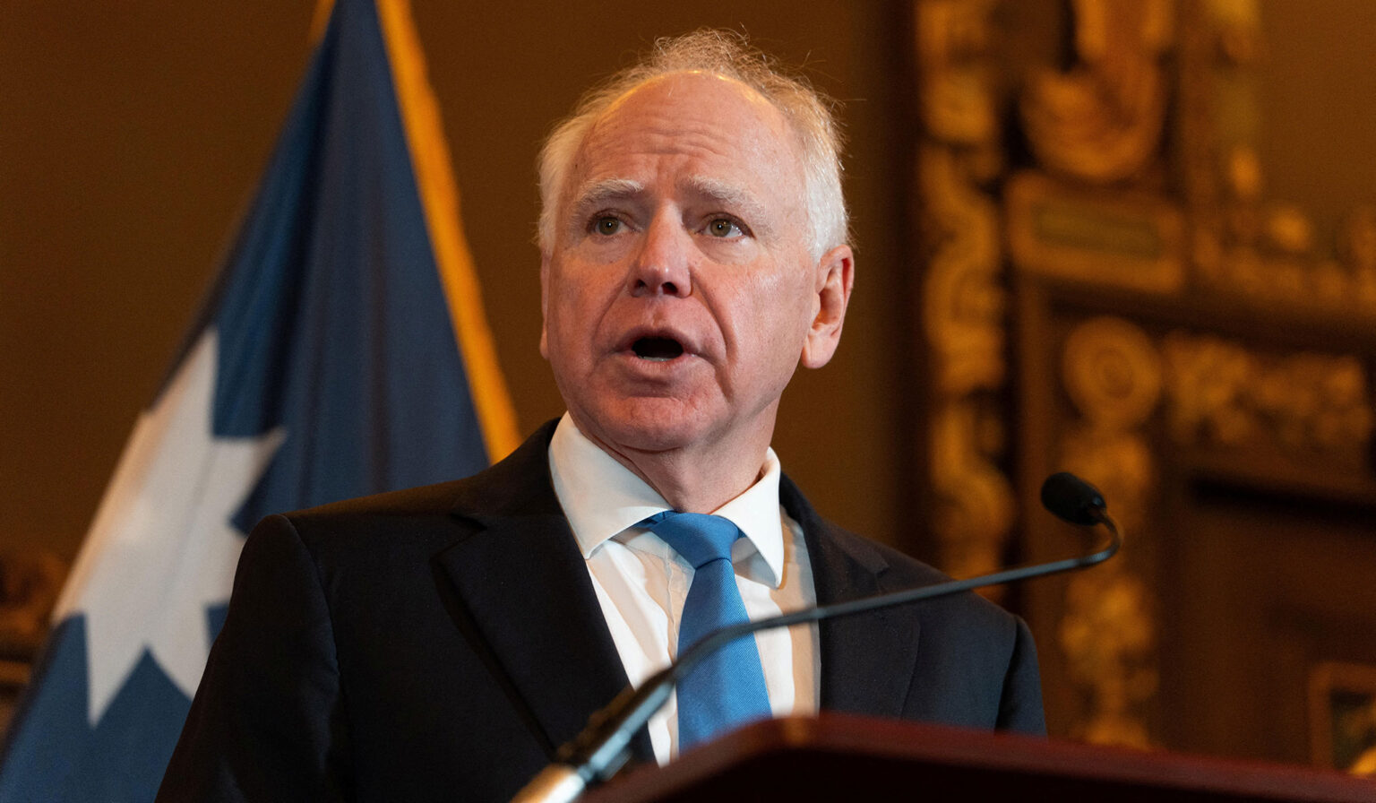 Tim Walz Leaves Office Amid Fallout From Fiscal Profligacy ...